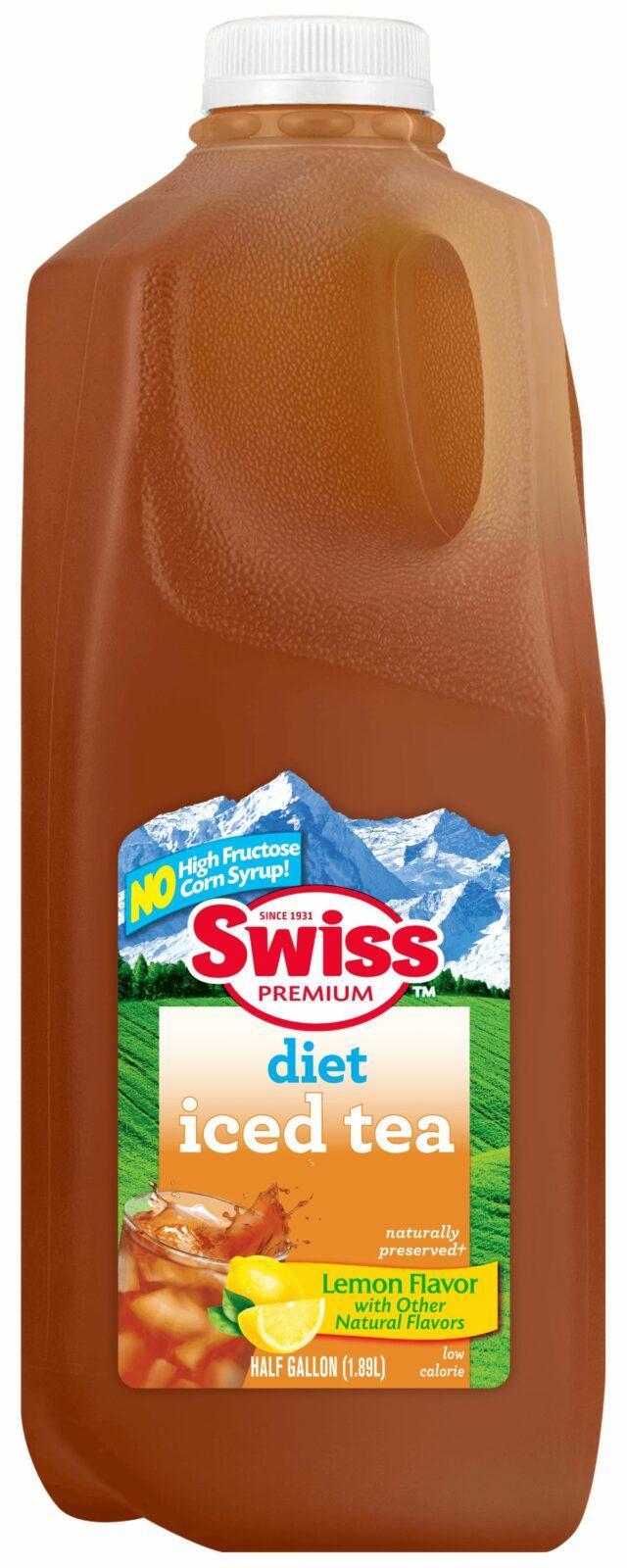 Diet Iced Tea with Lemon Half Gallon - Swiss Premium™ Dairy