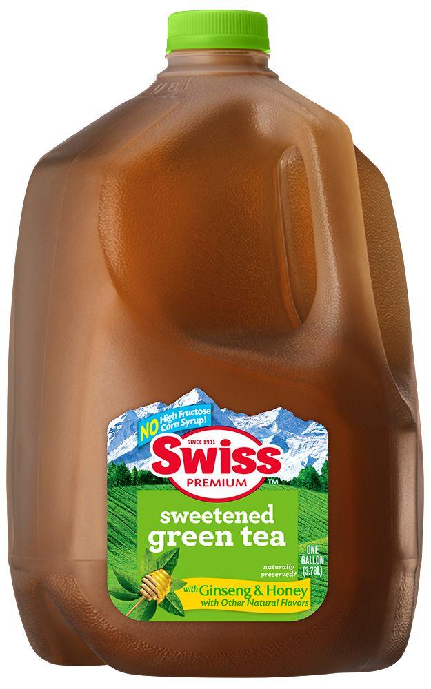Green Tea with Ginseng & Honey Gallon - Swiss Premium™ Dairy